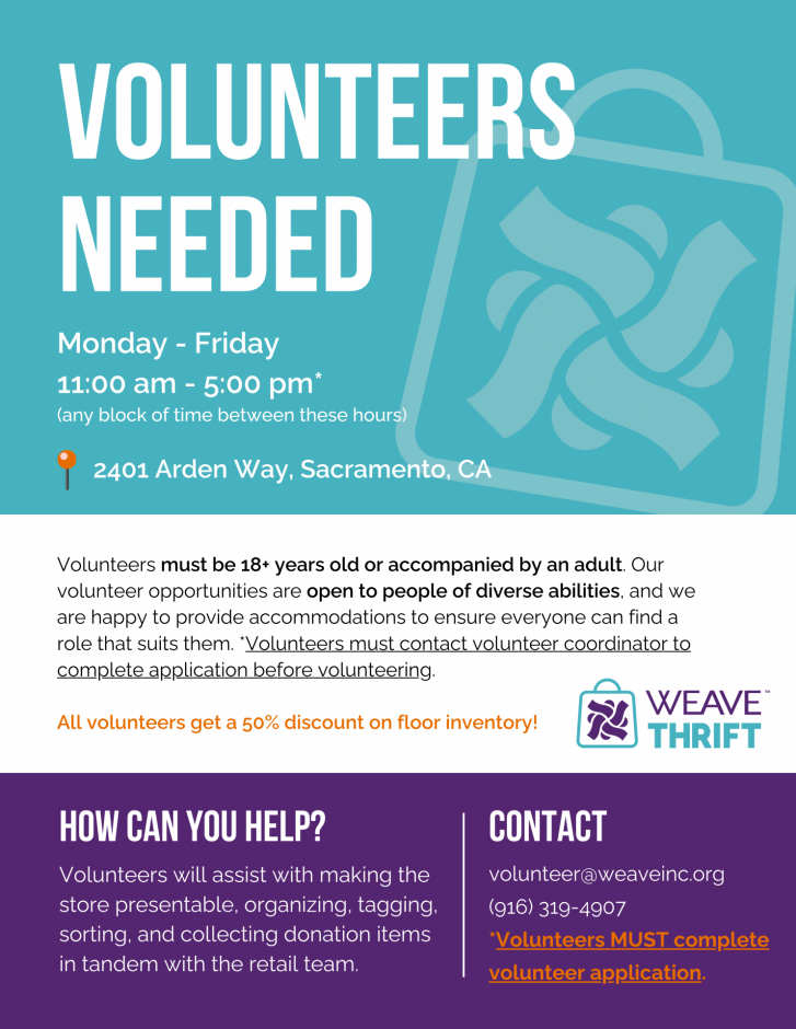 Volunteer - WEAVE, Inc.